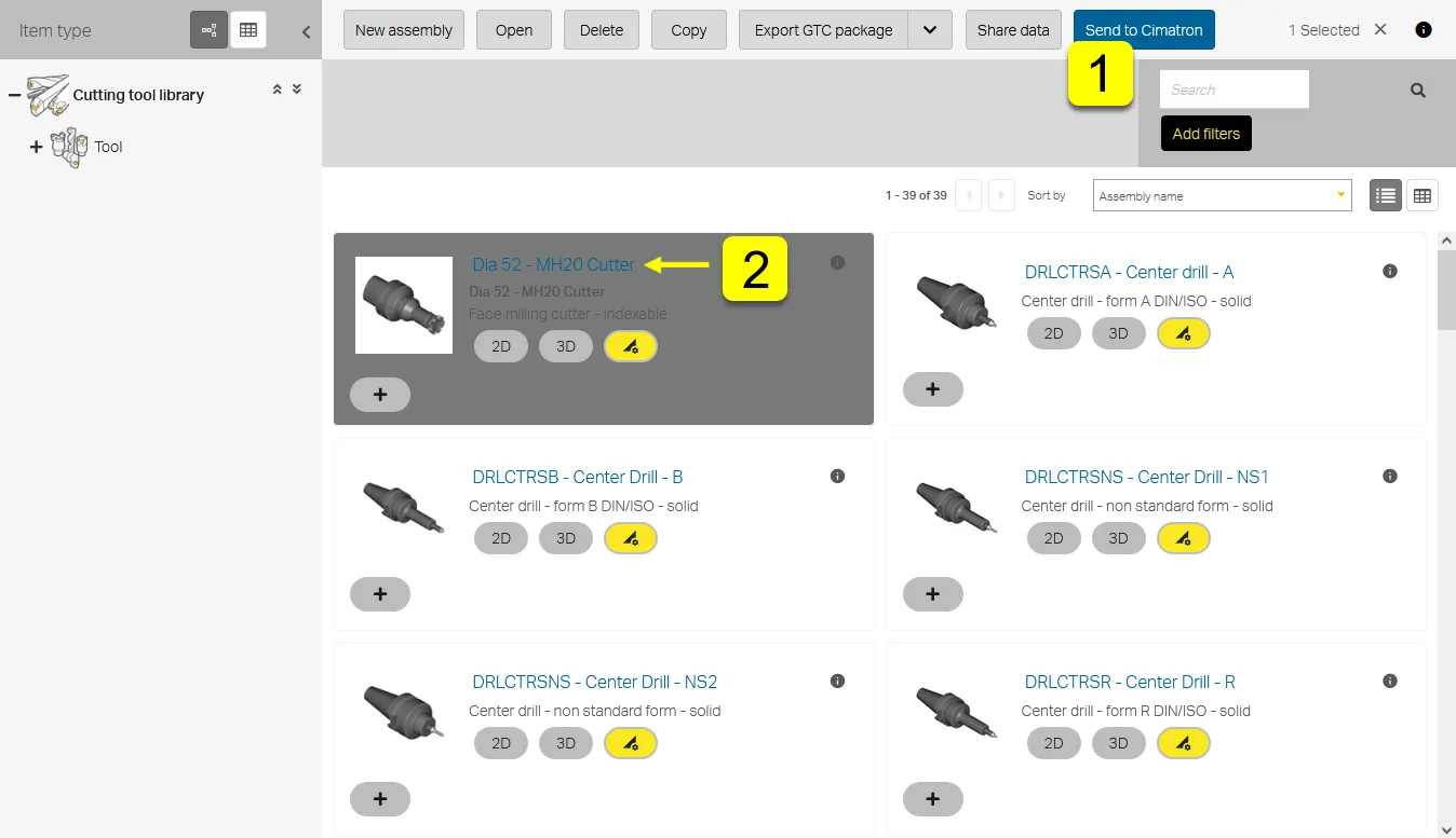 Cimatron integration